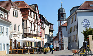 Alzey, Stadt im Kreis Alzey-Worms-Kreis, Region Rheinhessen-Pfalz ...